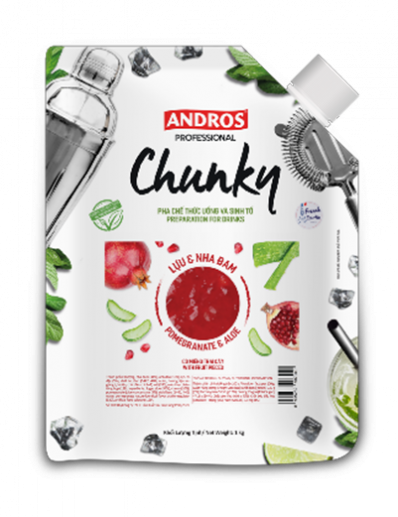 Mứt Lựu Nha Đam Chunky (1kg) - Siêu Thị Dụng Cụ Bar và Cafe