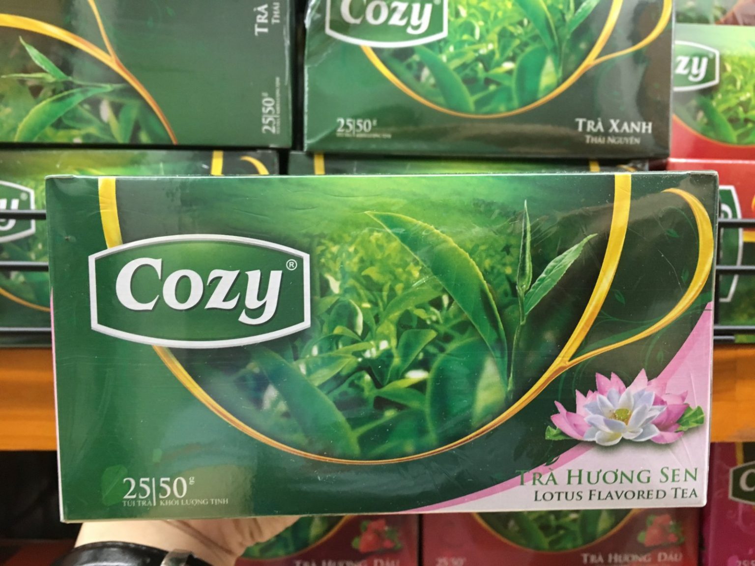 Trà cozy hoa sen - Siêu Thị Dụng Cụ Bar và Cafe