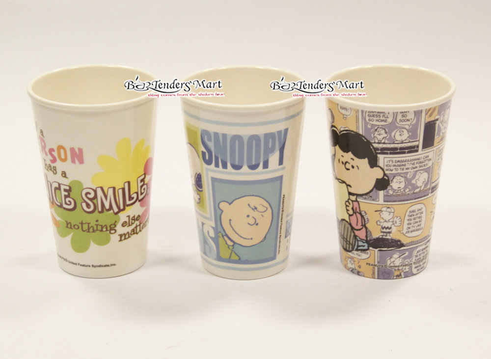 Ly Nhựa Snoopy Lớn Xinh Xắn - Siêu Thị Dụng Cụ Bar và Cafe